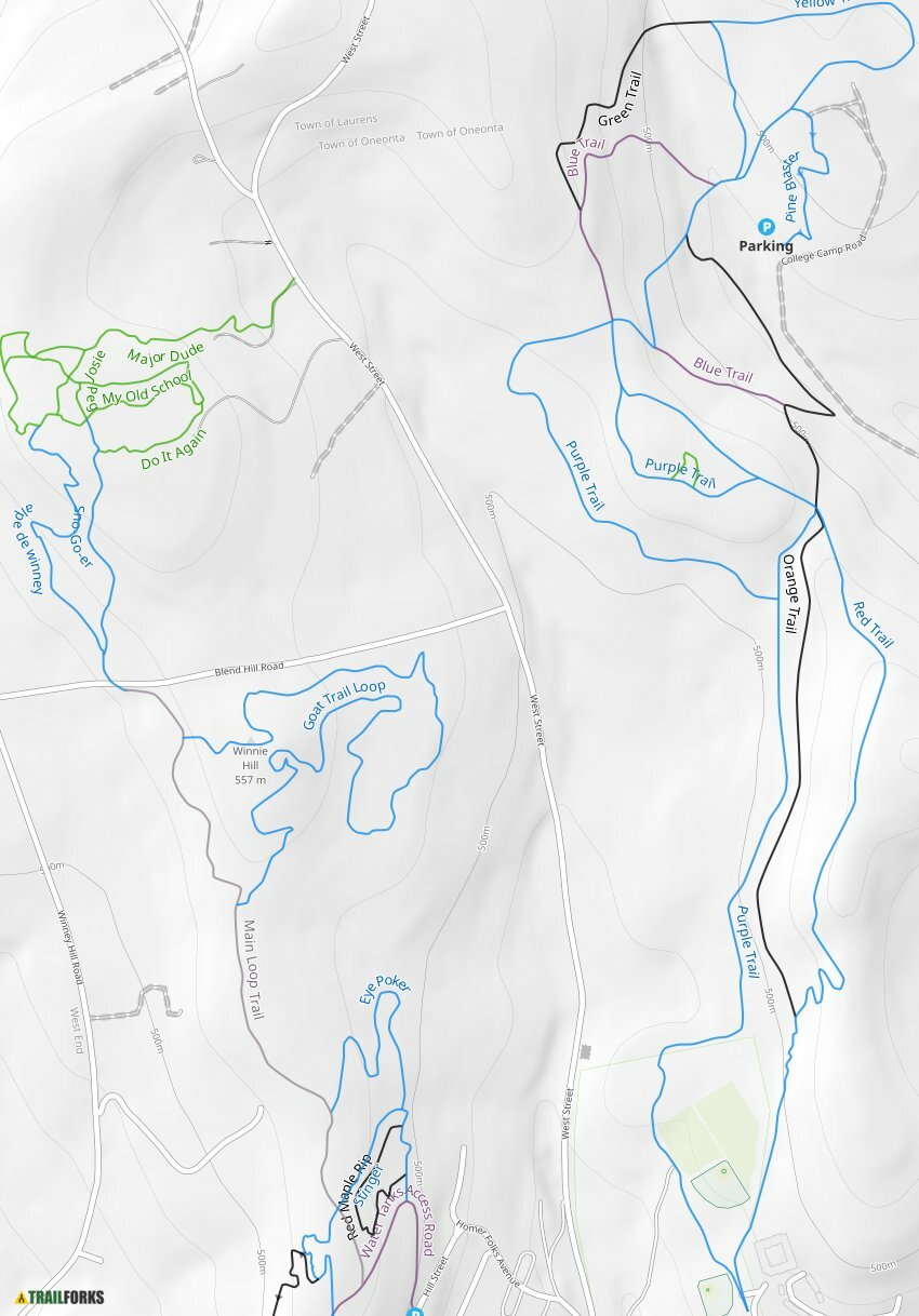 College Camp Mountain Biking Trails | Trailforks