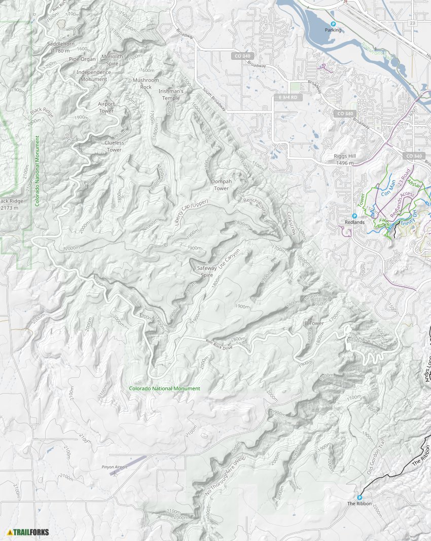Colorado National Monument, Grand Junction Hiking Trails | Trailforks