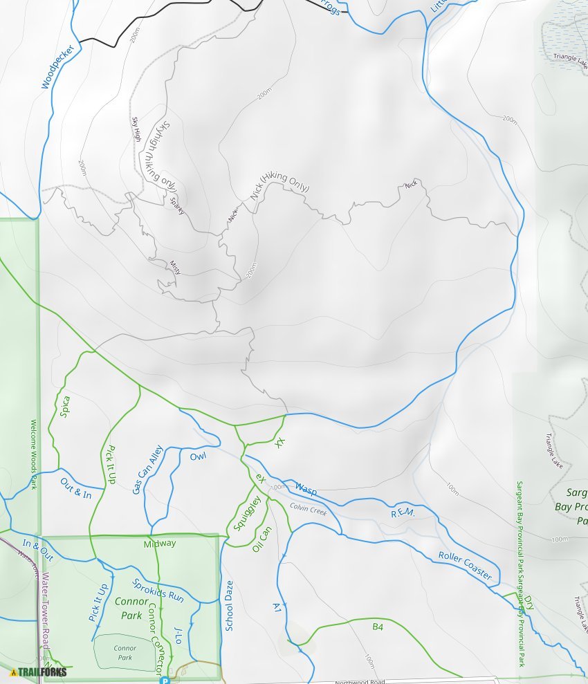 Connor Park Mountain Biking Trails | Trailforks