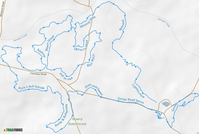 Coondoo, Nowra Mountain Biking Trails | Trailforks