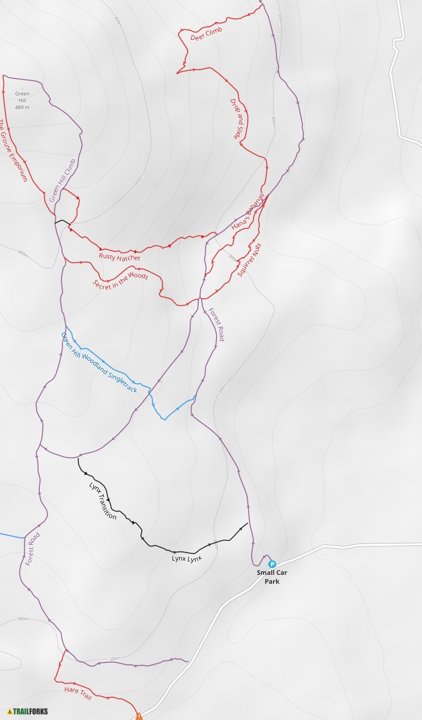 Corrennie Mountain Biking Trails | Trailforks