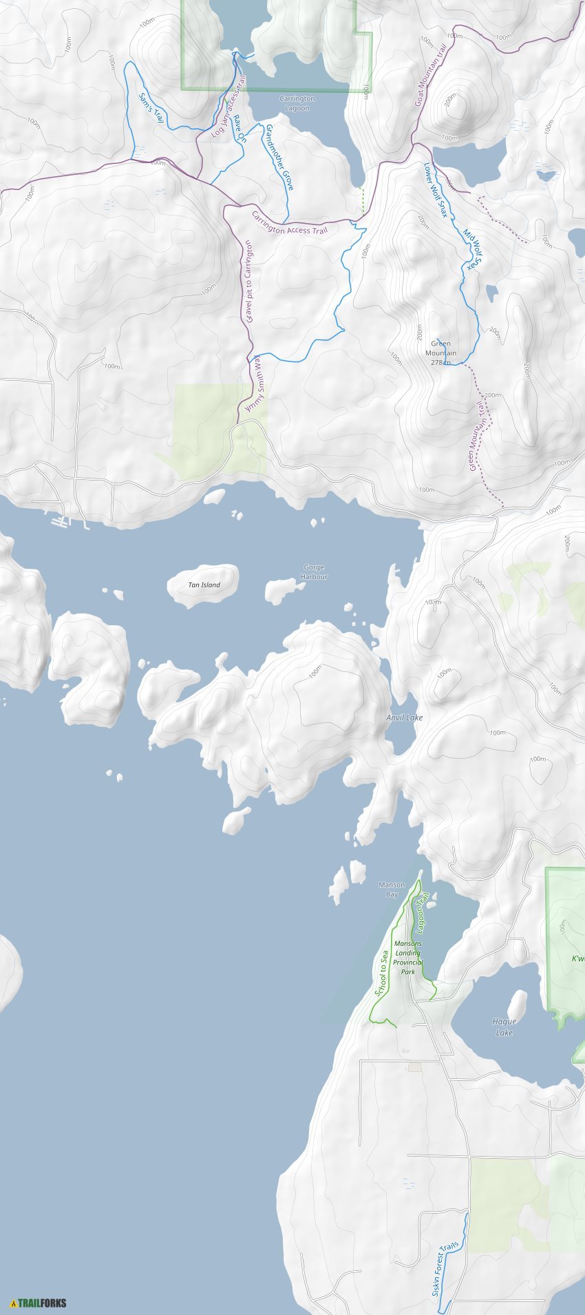 Cortes Island Mountain Biking Trails | Trailforks