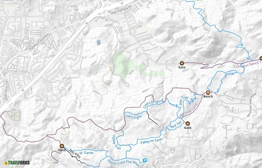 Crestridge Mountain Biking Trails | Trailforks