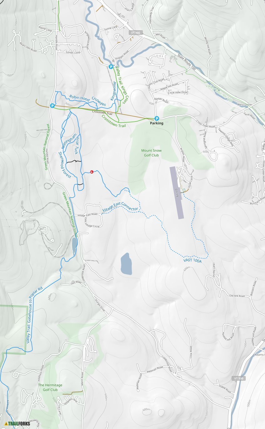 Crosstown Trail Network Mountain Biking Trails | Trailforks