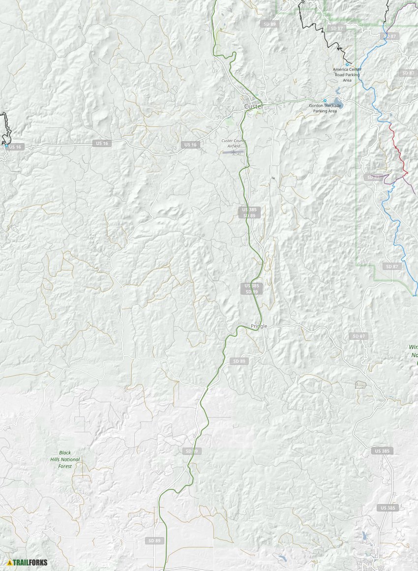 Custer, South Dakota Mountain Biking Trails | Trailforks