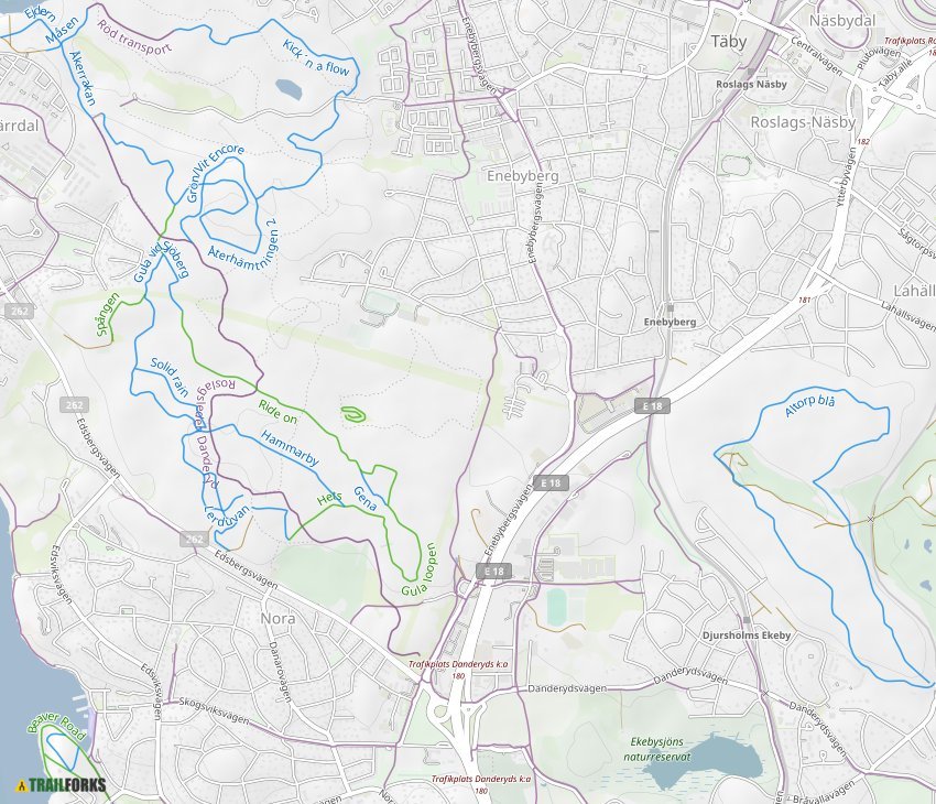 Danderyd, Sweden Mountain Biking Trails | Trailforks