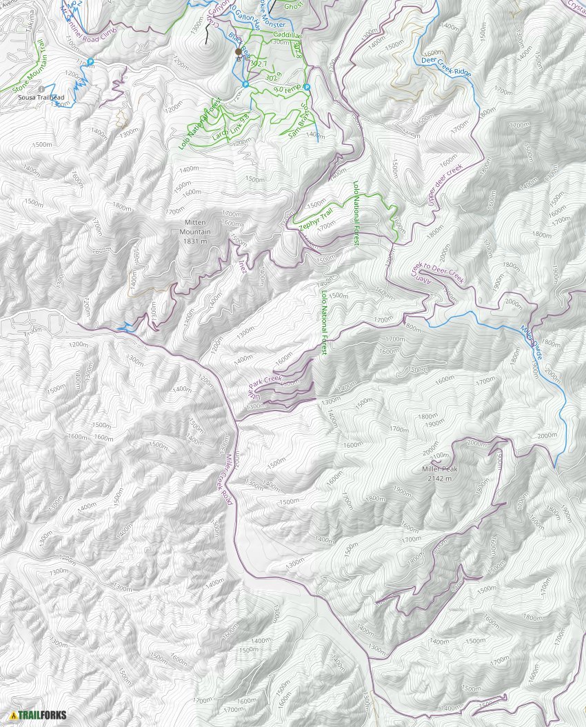 Dean Stone, Missoula Mountain Biking Trails | Trailforks