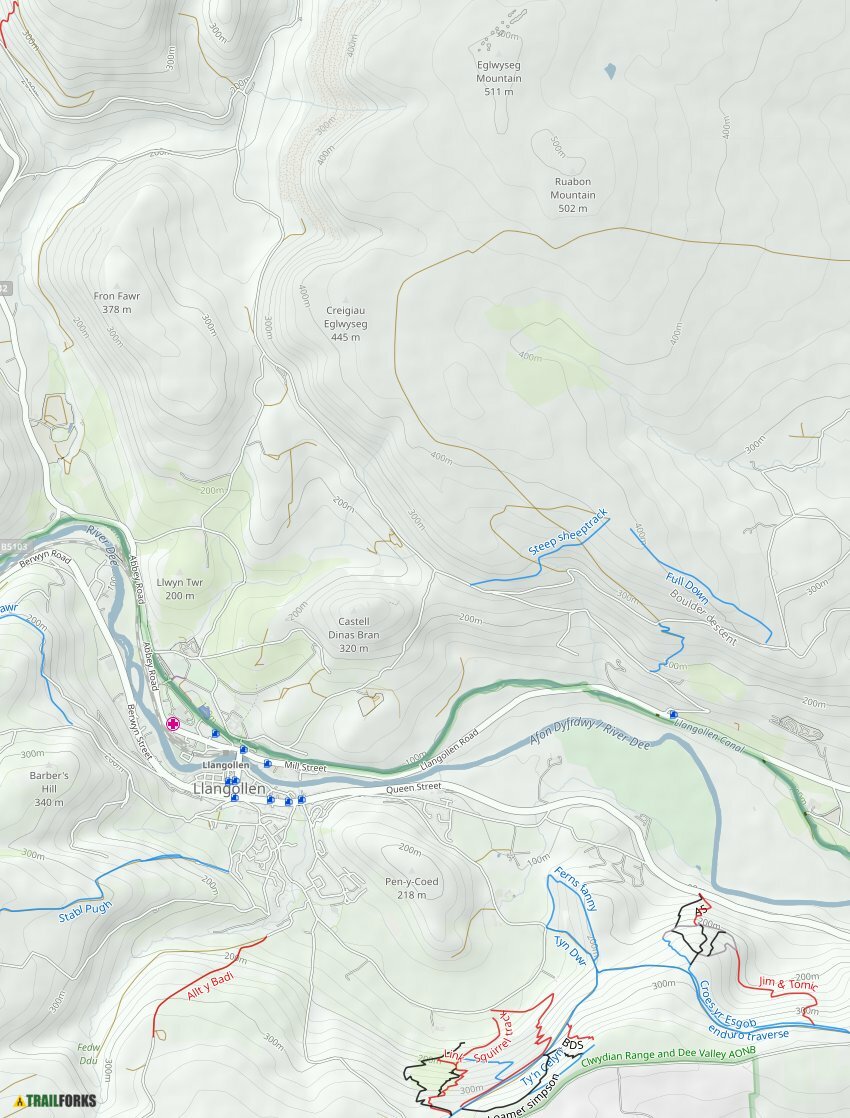 Dee Valley, Llangollen Mountain Biking Trails | Trailforks