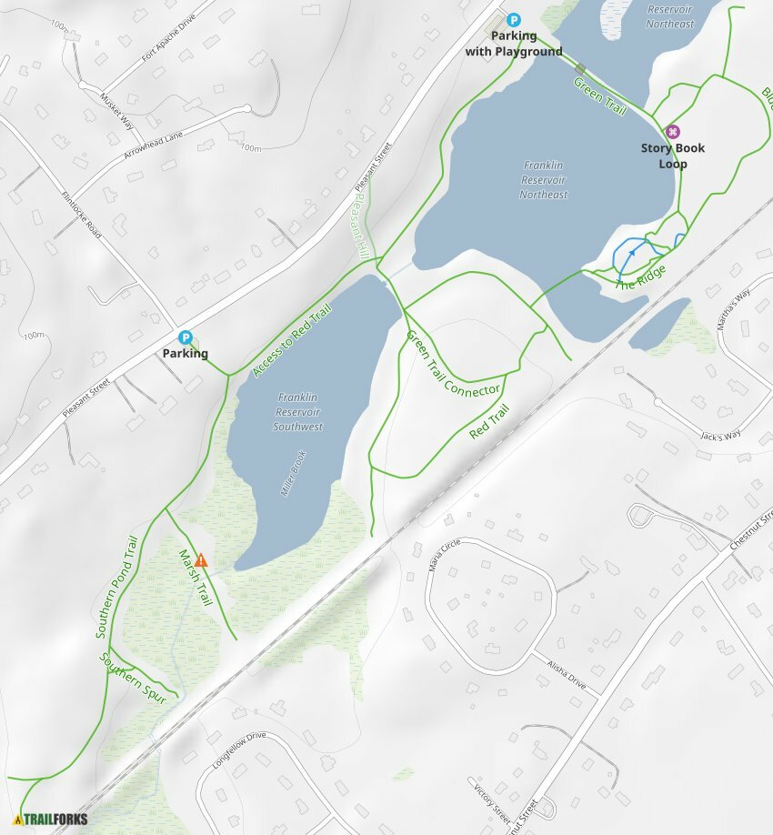 Delcarte Conservation Area, Franklin Mountain Biking Trails | Trailforks