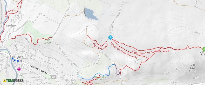 Dumyat Mountain Biking Trails | Trailforks