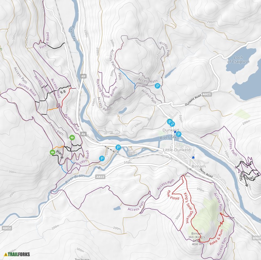 Dunkeld, United Kingdom Mountain Biking Trails | Trailforks