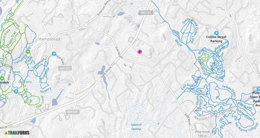 East Hampstead / Plaistow / Atkinson Trail Network Mountain Biking ...