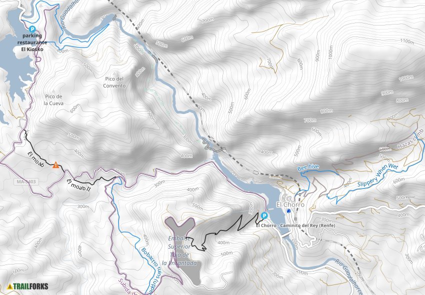 El Chorro, Málaga Mountain Biking Trails | Trailforks