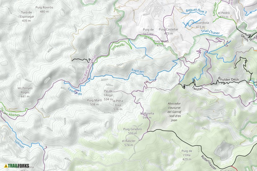 El Garraf - Begues Mountain Biking Trails | Trailforks