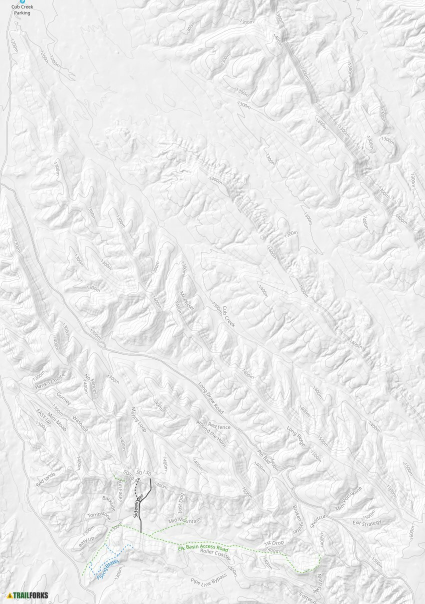 Elk Basin, Belfry Mountain Biking Trails | Trailforks