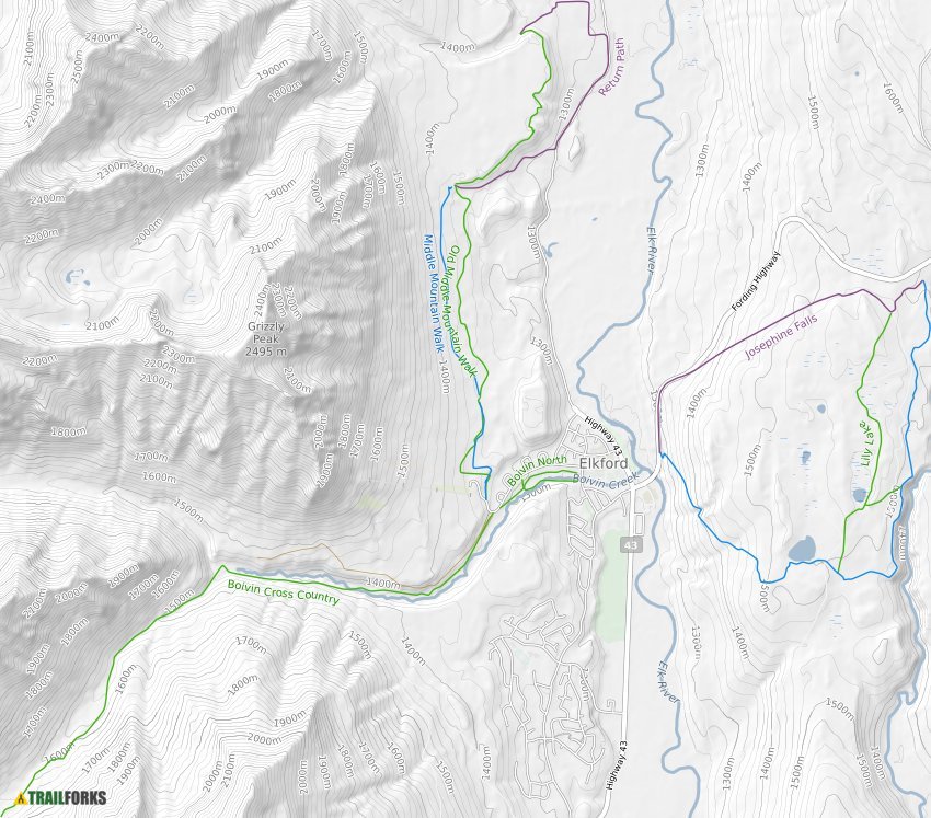 Elkford Bc Map With Street Names Elk Valley Cannabis, Cannabis Store
