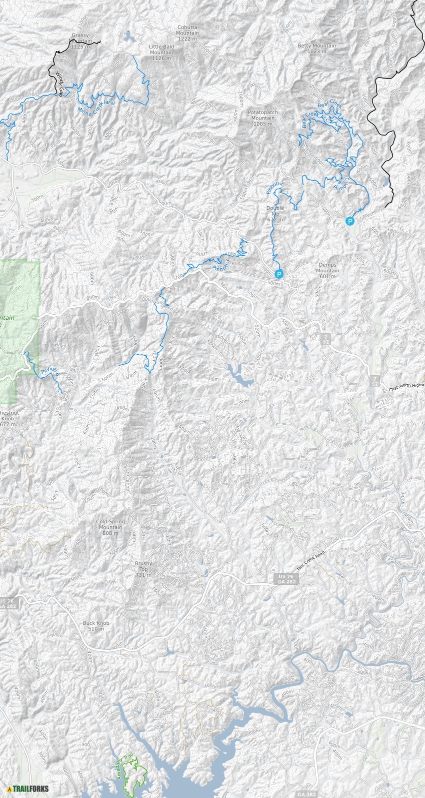 Ellijay, Georgia Mountain Biking Trails | Trailforks