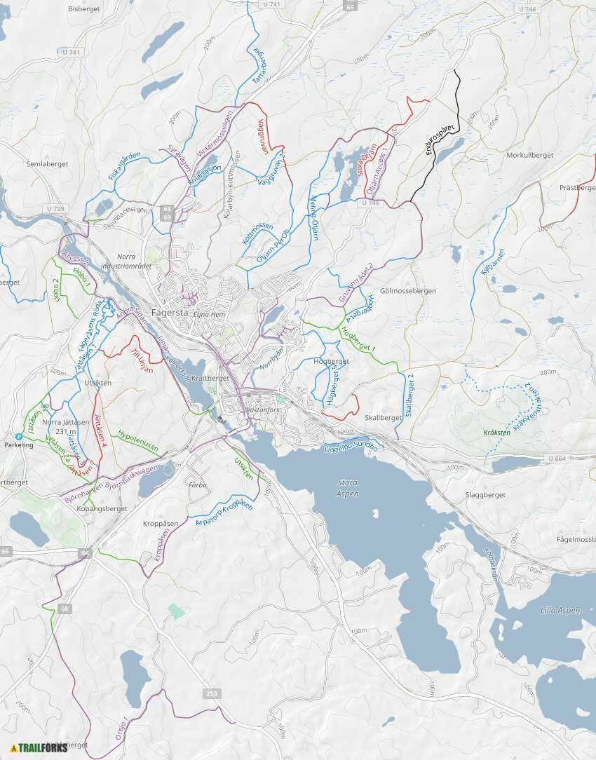 Centrala Fagersta Mountain Biking Trails | Trailforks