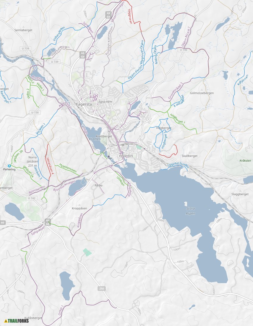 Fagersta, Sweden Mountain Biking Trails | Trailforks