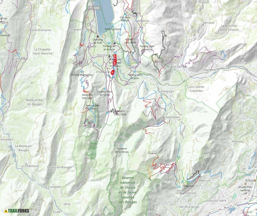 Faverges, France Mountain Biking Trails | Trailforks