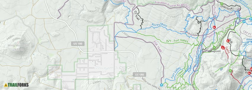 Fort Valley Trail System, Flagstaff Mountain Biking Trails | Trailforks