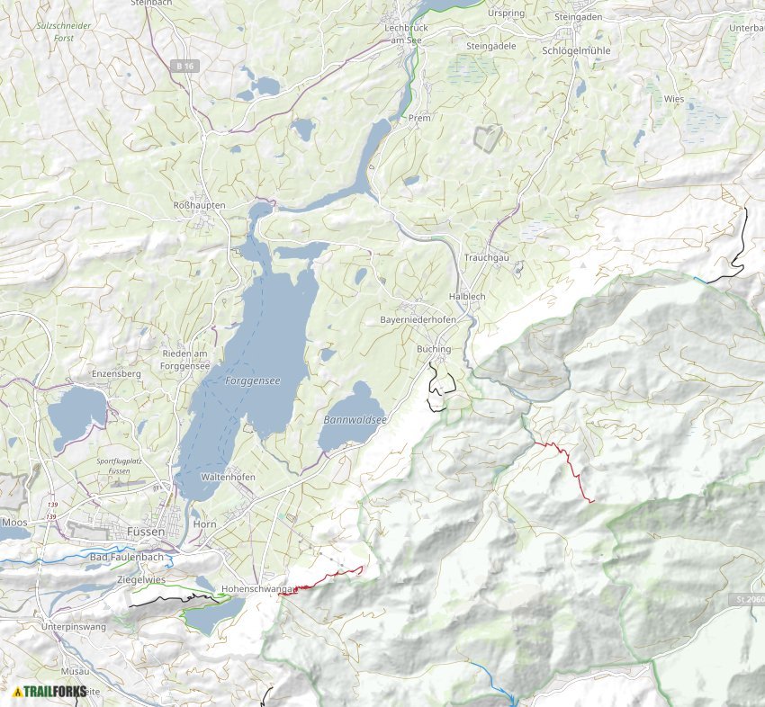 Füssen, Germany Mountain Biking Trails | Trailforks