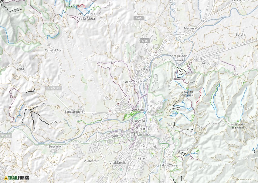 Gavarres Maritimes Mountain Biking Trails | Trailforks