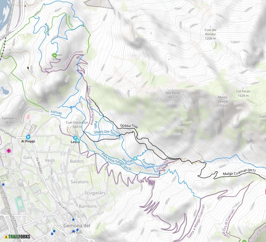 Gemona del Friuli, Italy Mountain Biking Trails | Trailforks