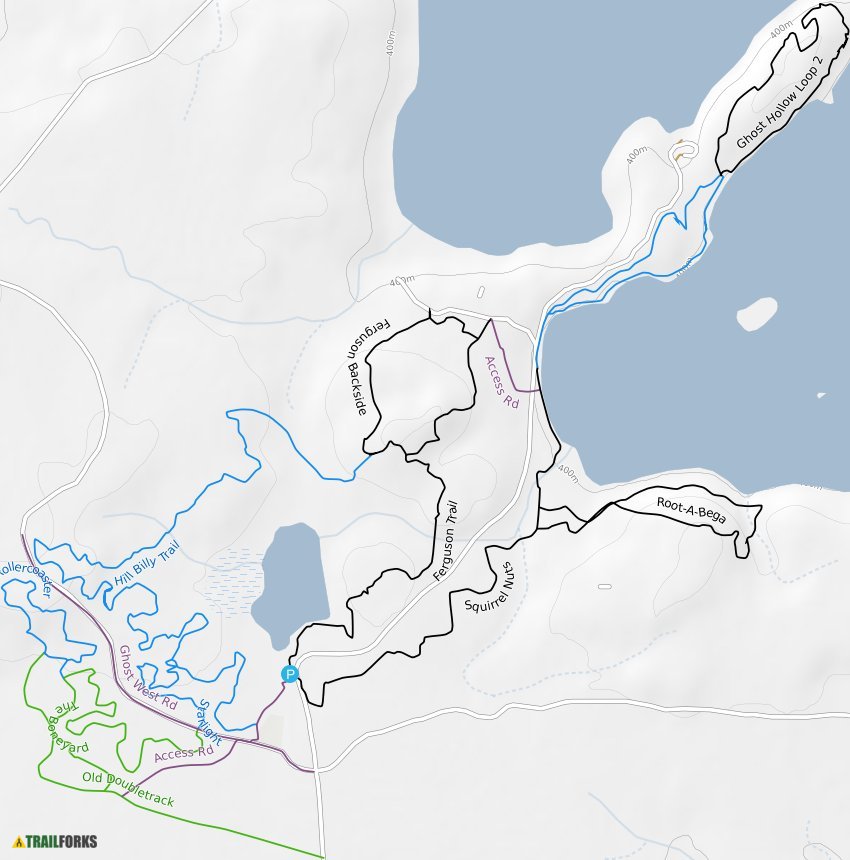 Ghost Lake Mountain Biking Trails | Trailforks