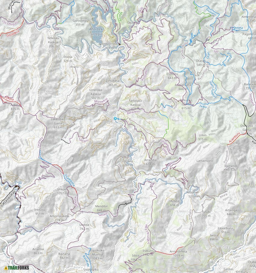 Goizueta, Lekunberri Mountain Biking Trails | Trailforks