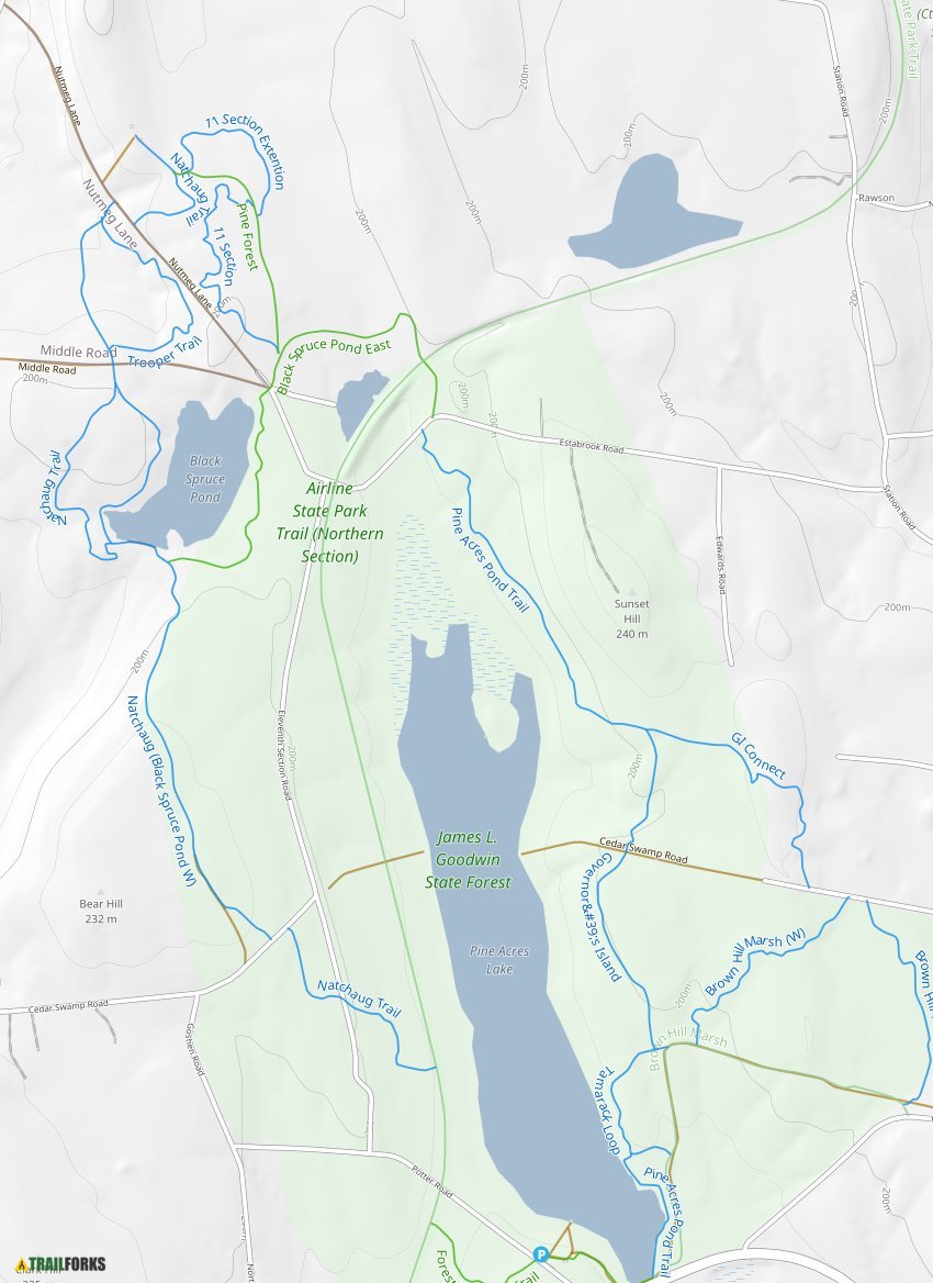 Goodwin State Forest, Hampton Mountain Biking Trails | Trailforks