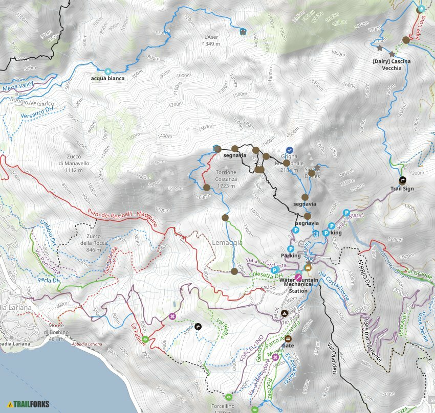 Grigna Meridionale, Abbadia Lariana Mountain Biking Trails | Trailforks