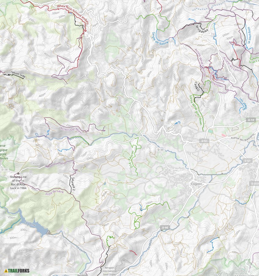 Grimaud, France Mountain Biking Trails | Trailforks