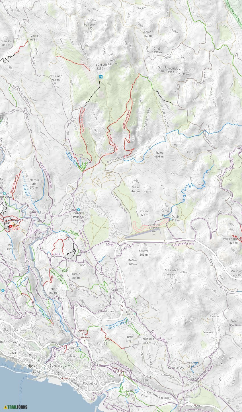 Grobnik, Rijeka Road Biking Trails | Trailforks
