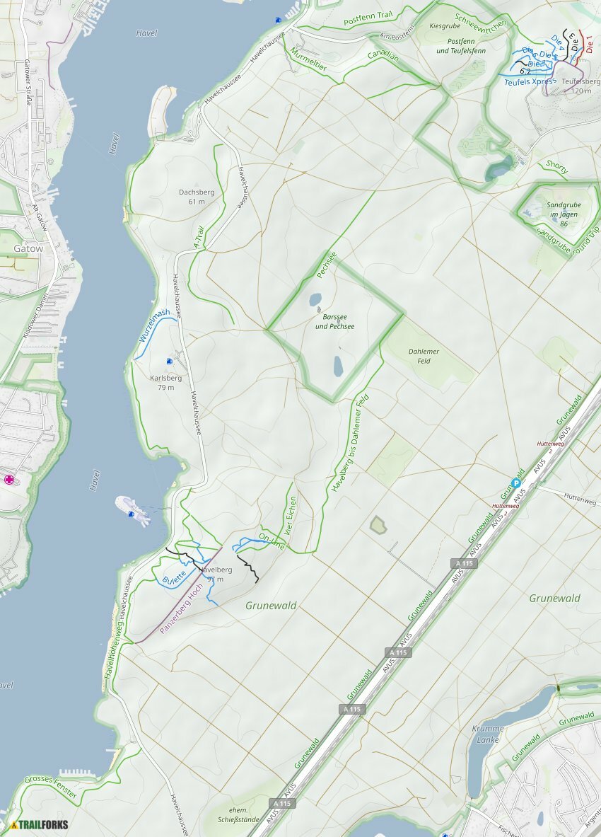 Grunewald, Berlin Mountain Biking Trails | Trailforks