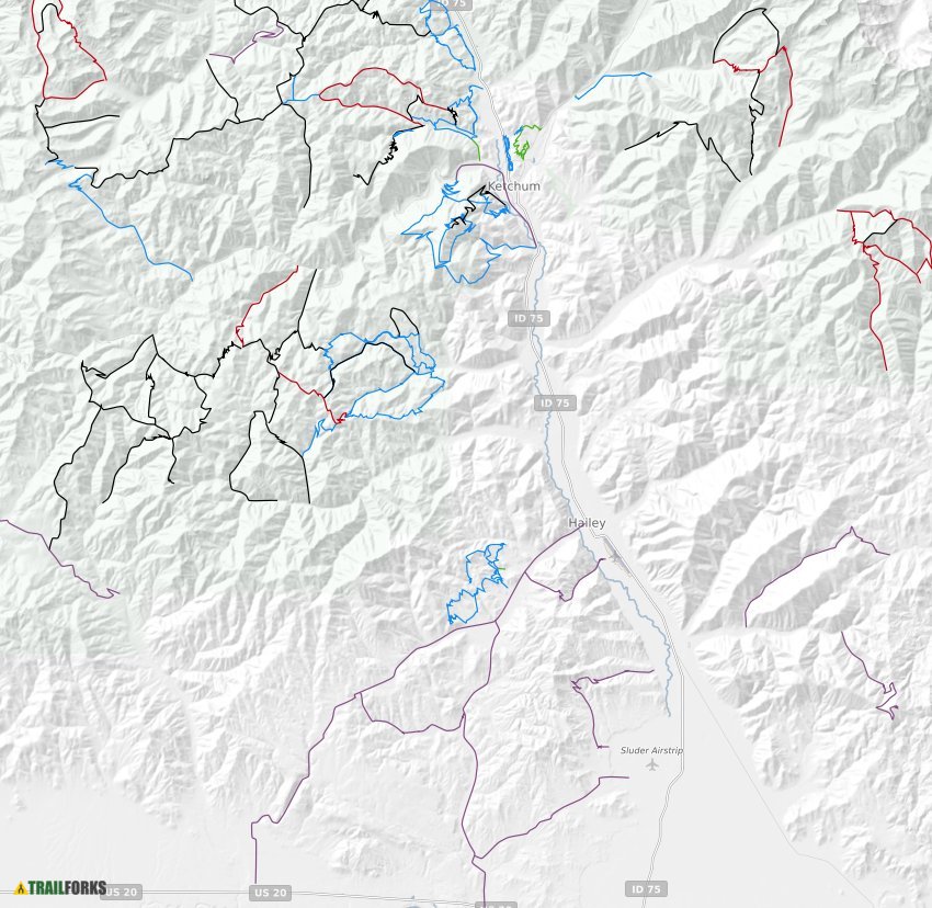 Hailey, Idaho Mountain Biking Trails | Trailforks