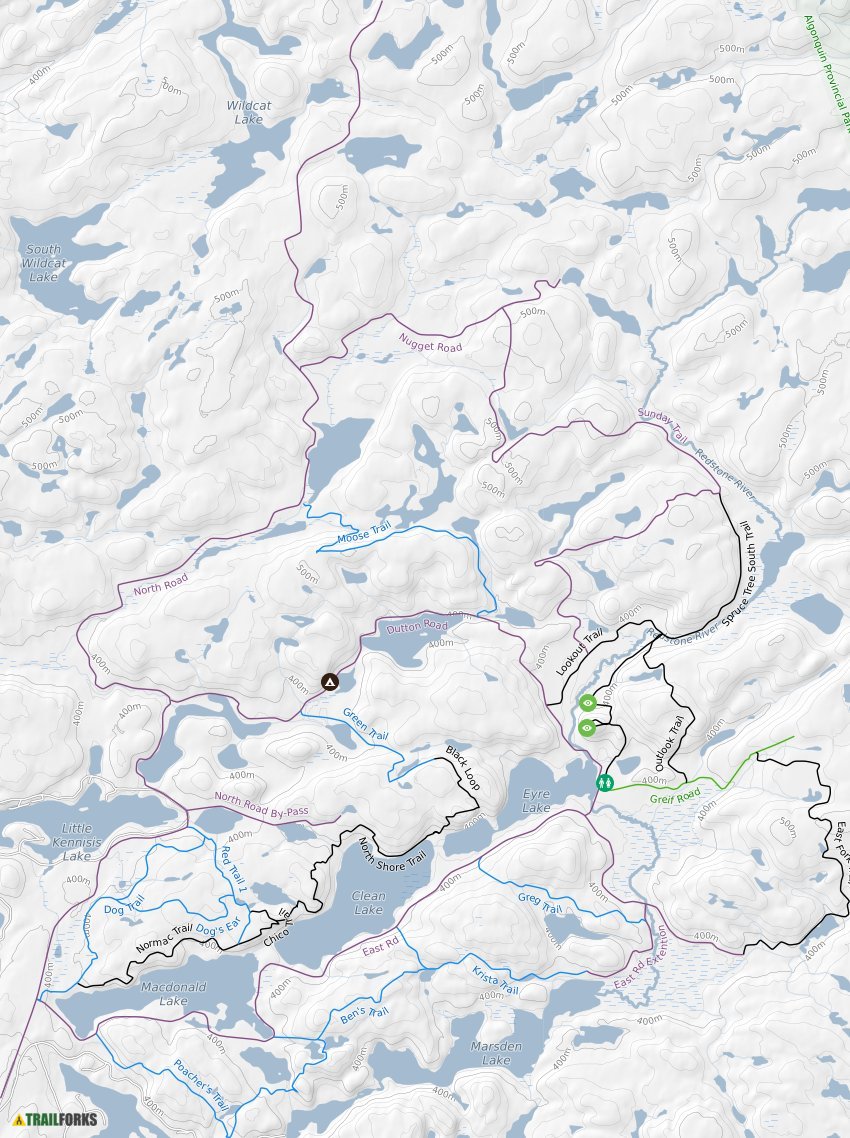 Haliburton Forest and Wild Life Reserve Mountain Biking Trails | Trailforks