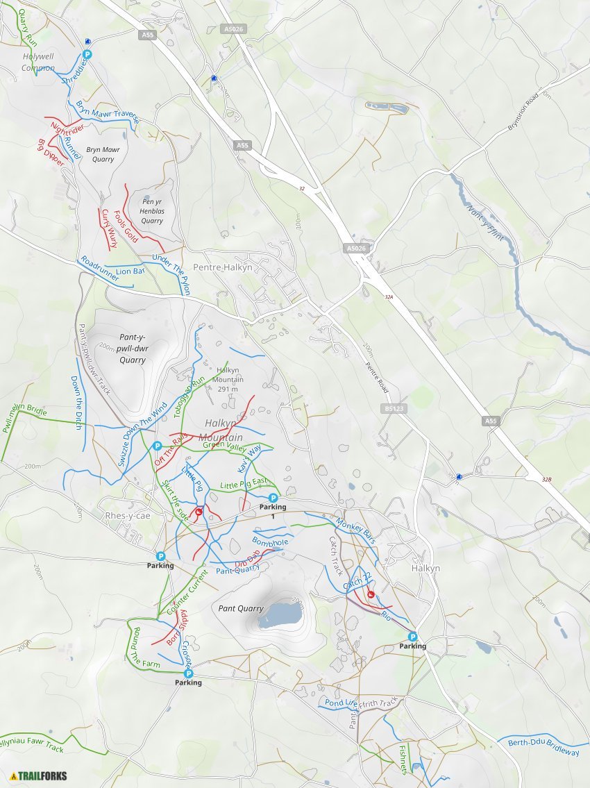 Halkyn Mountain Biking Trails | Trailforks