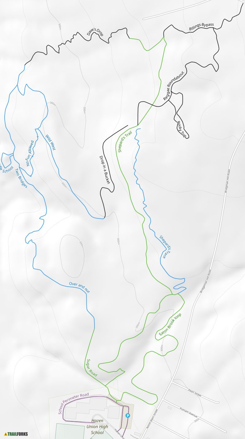 Hardwick Village Forest, Hardwick Mountain Biking Trails | Trailforks