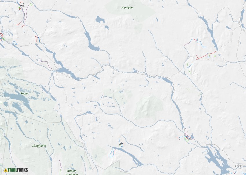 Härjedalen, Sweden Mountain Biking Trails | Trailforks