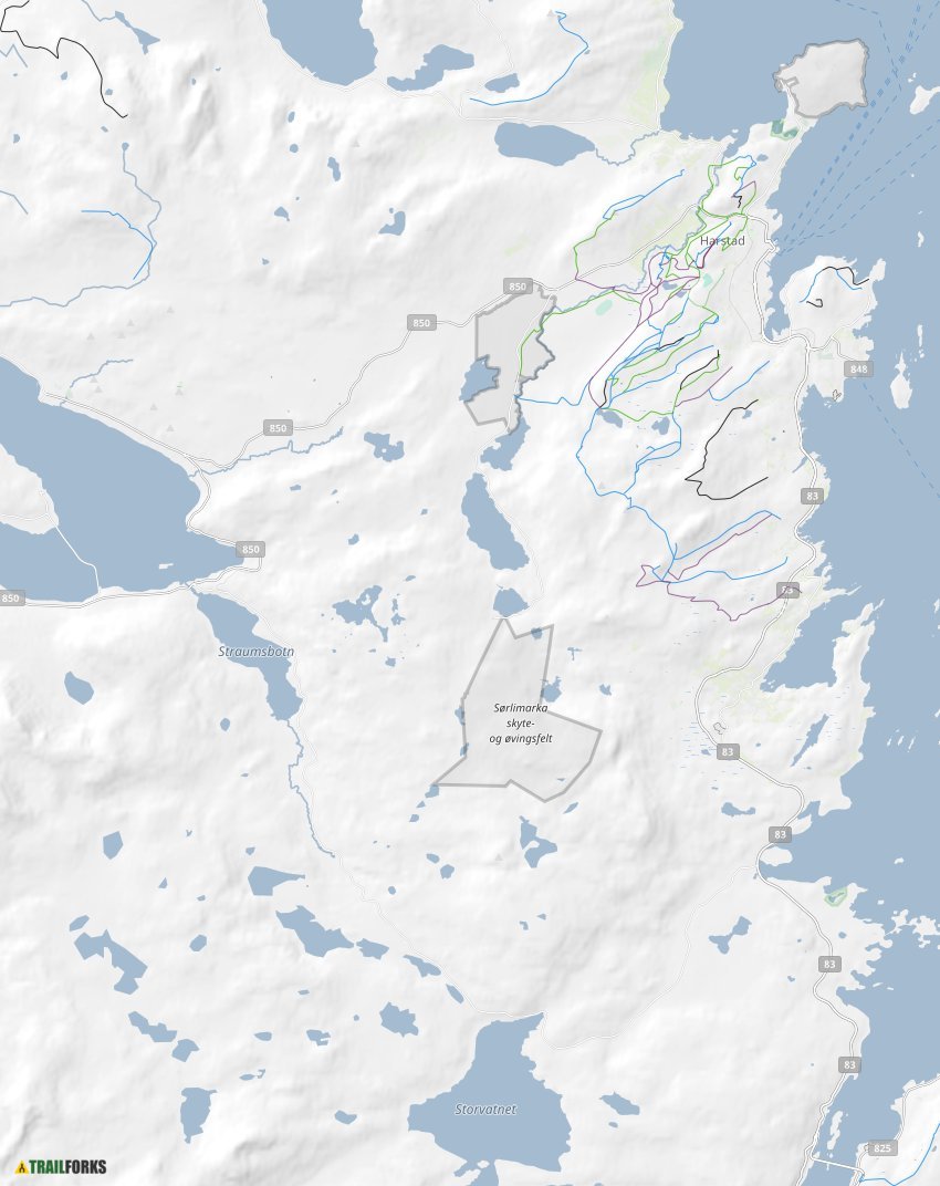 Harstad, Norway Mountain Biking Trails | Trailforks