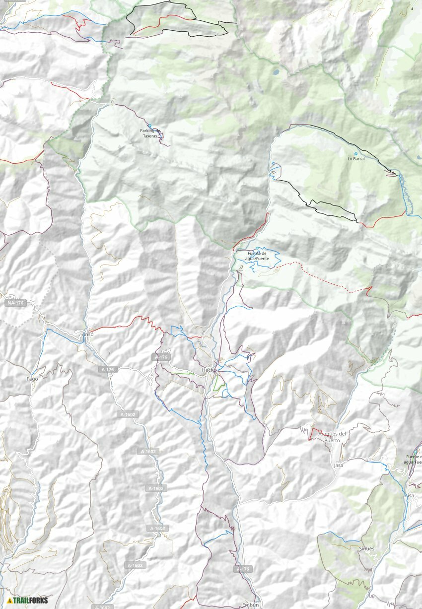 Hecho, Spain Road Biking Trails | Trailforks