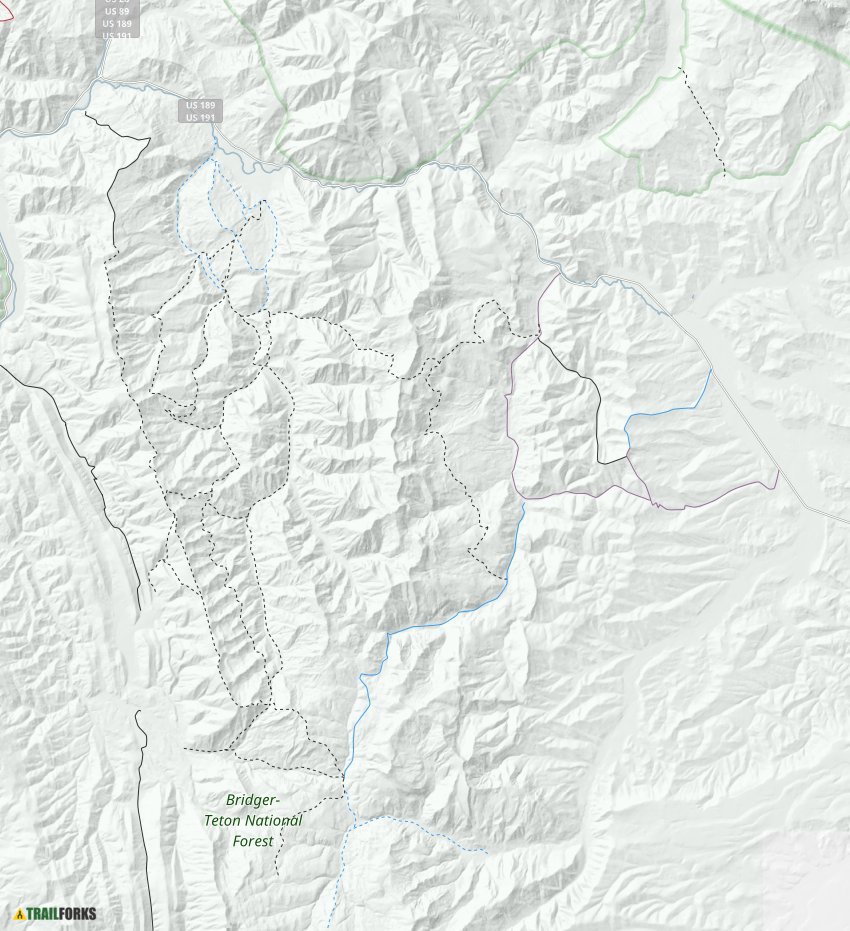 Hoback Mountain Biking Trails | Trailforks