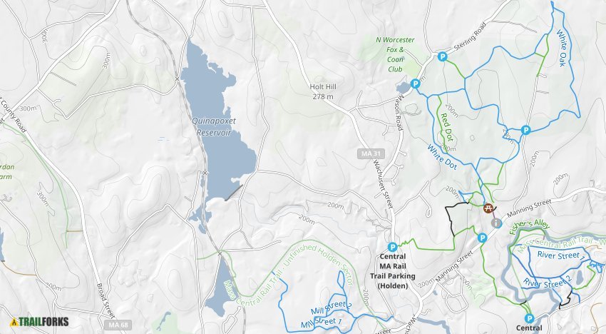 Holden, Massachusetts Mountain Biking Trails | Trailforks
