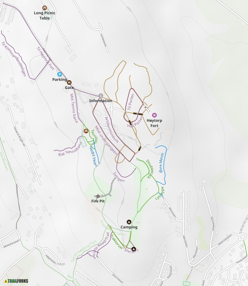 Høytorp Fort, Eidsberg Mountain Biking Trails | Trailforks