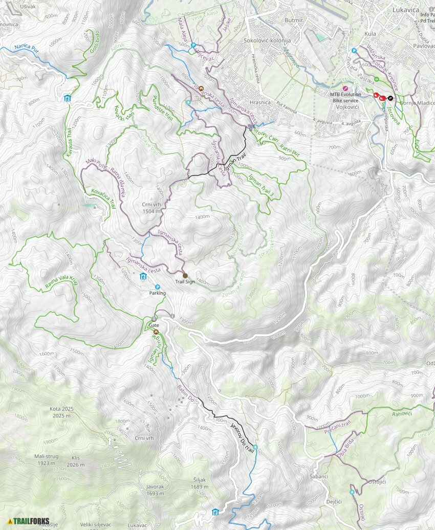 Igman Mountain Biking Trails | Trailforks