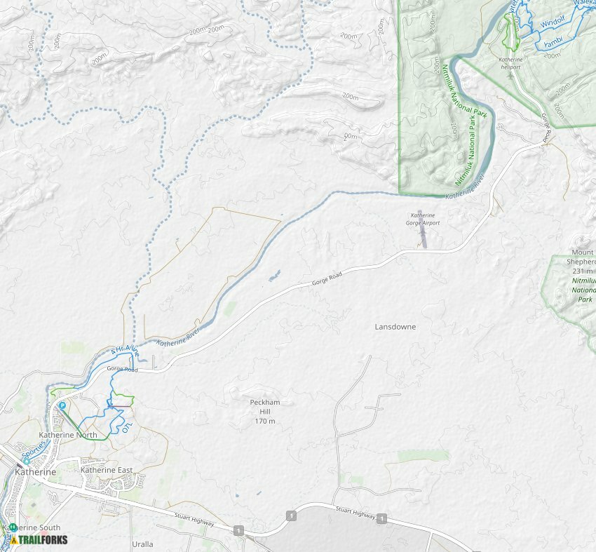 Katherine Mountain Biking Trails | Trailforks