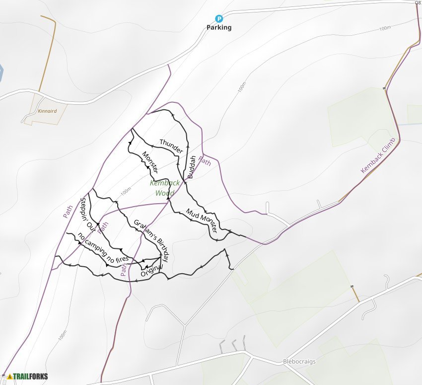 Kemback Woods, St Andrews Mountain Biking Trails | Trailforks