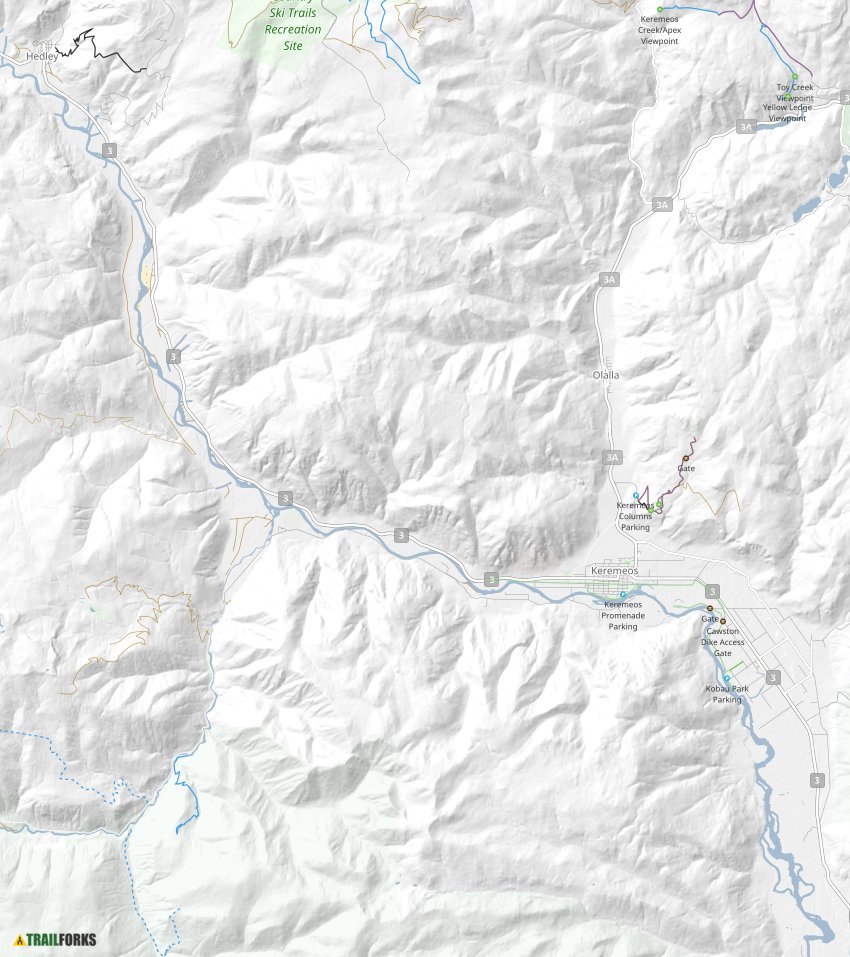 Keremeos, British Columbia Mountain Biking Trails | Trailforks