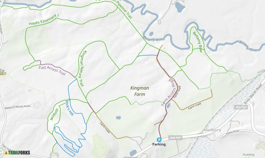 Kingman Farm, Madbury Mountain Biking Trails | Trailforks